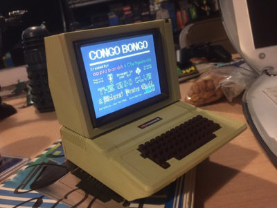 How To Build a Working Miniature Apple II Replica [video]