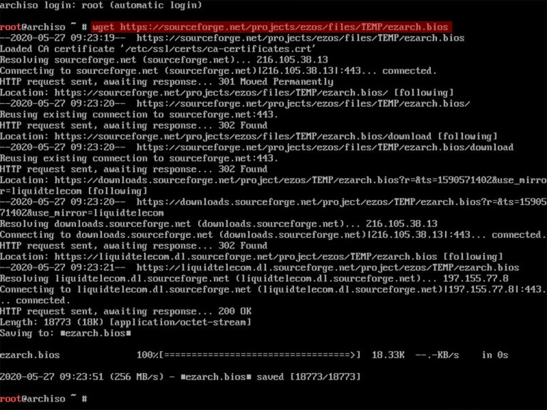 HOW TO: Easily Install Arch Linux Using EZarch Install Script
