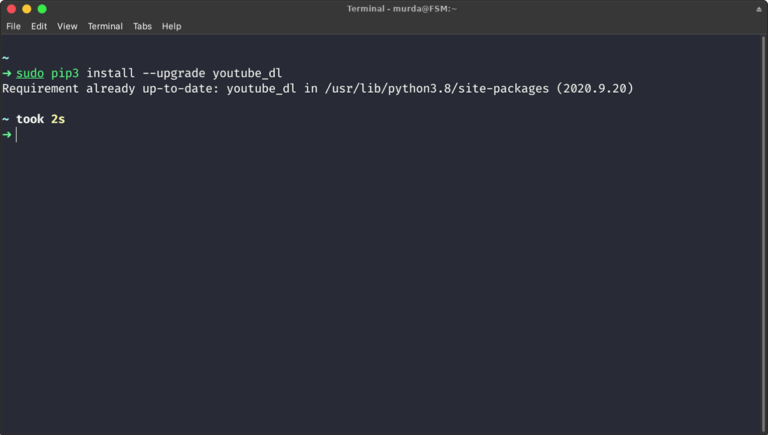 HOW TO: Install YouTube-DL