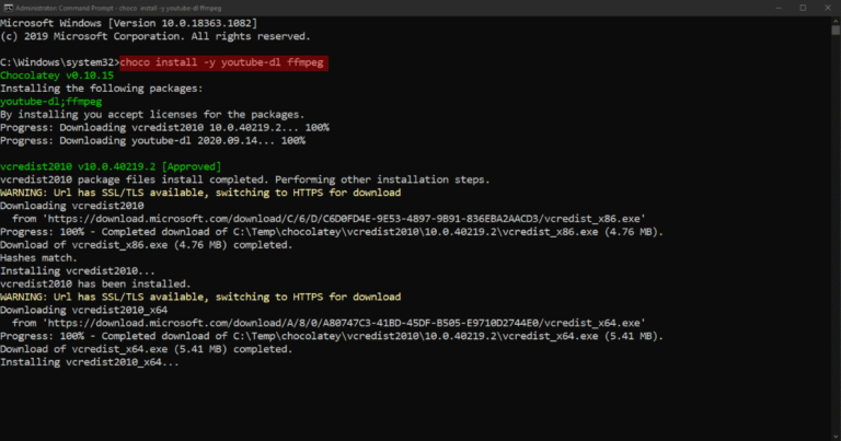 HOW TO: Install YouTube-DL