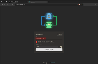 Screego: Multi User Screen Sharing